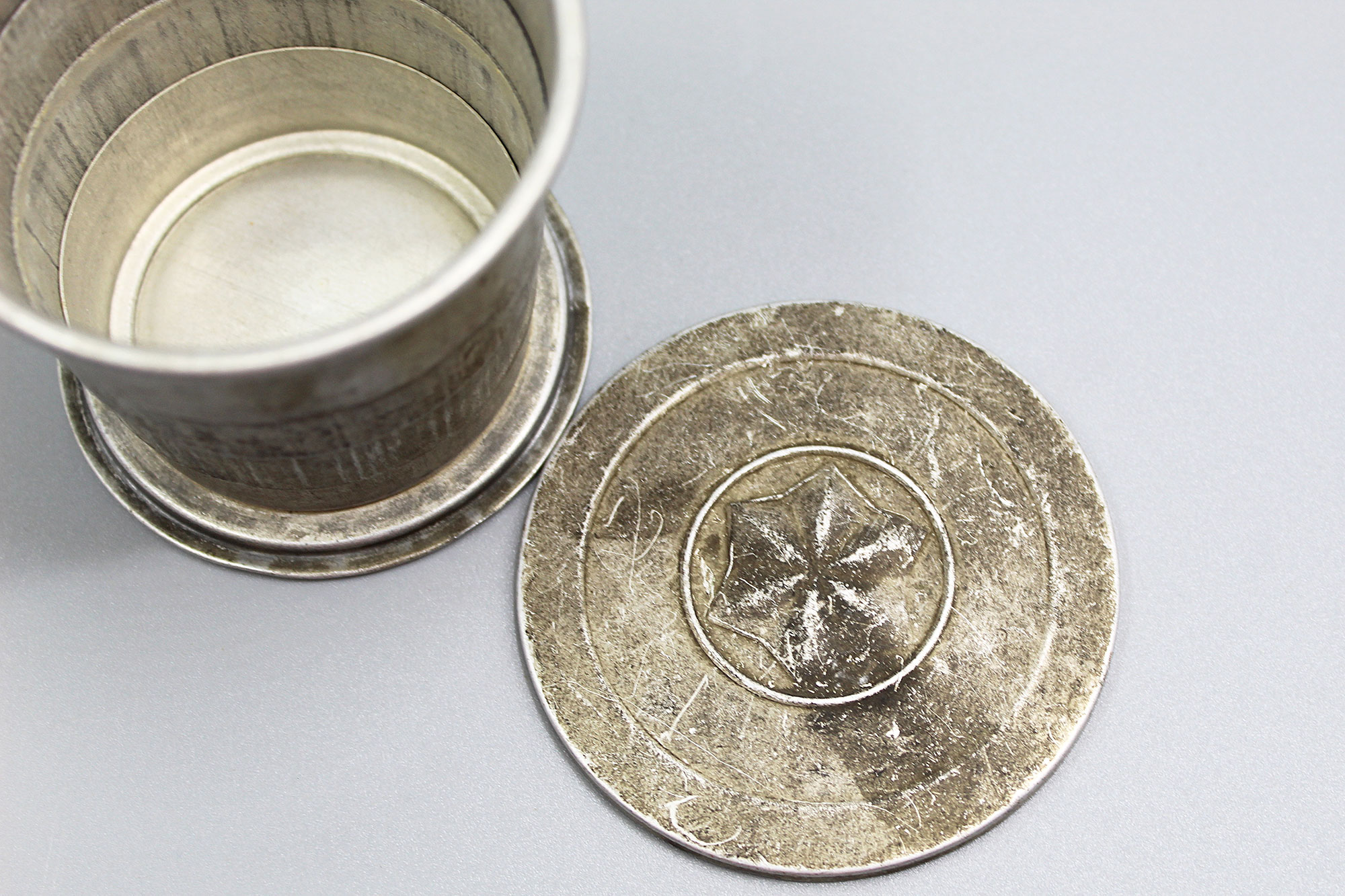 WW2 German Folding Mess Cup . EFL887 - Time Traveler Militaria