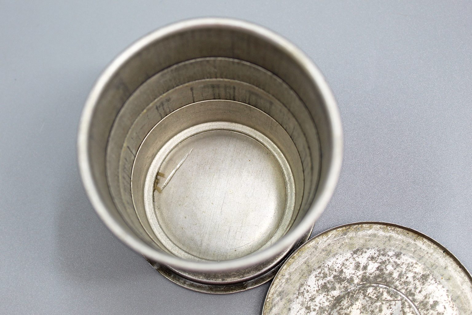 WW2 German Folding Mess Cup . EFL887 - Time Traveler Militaria