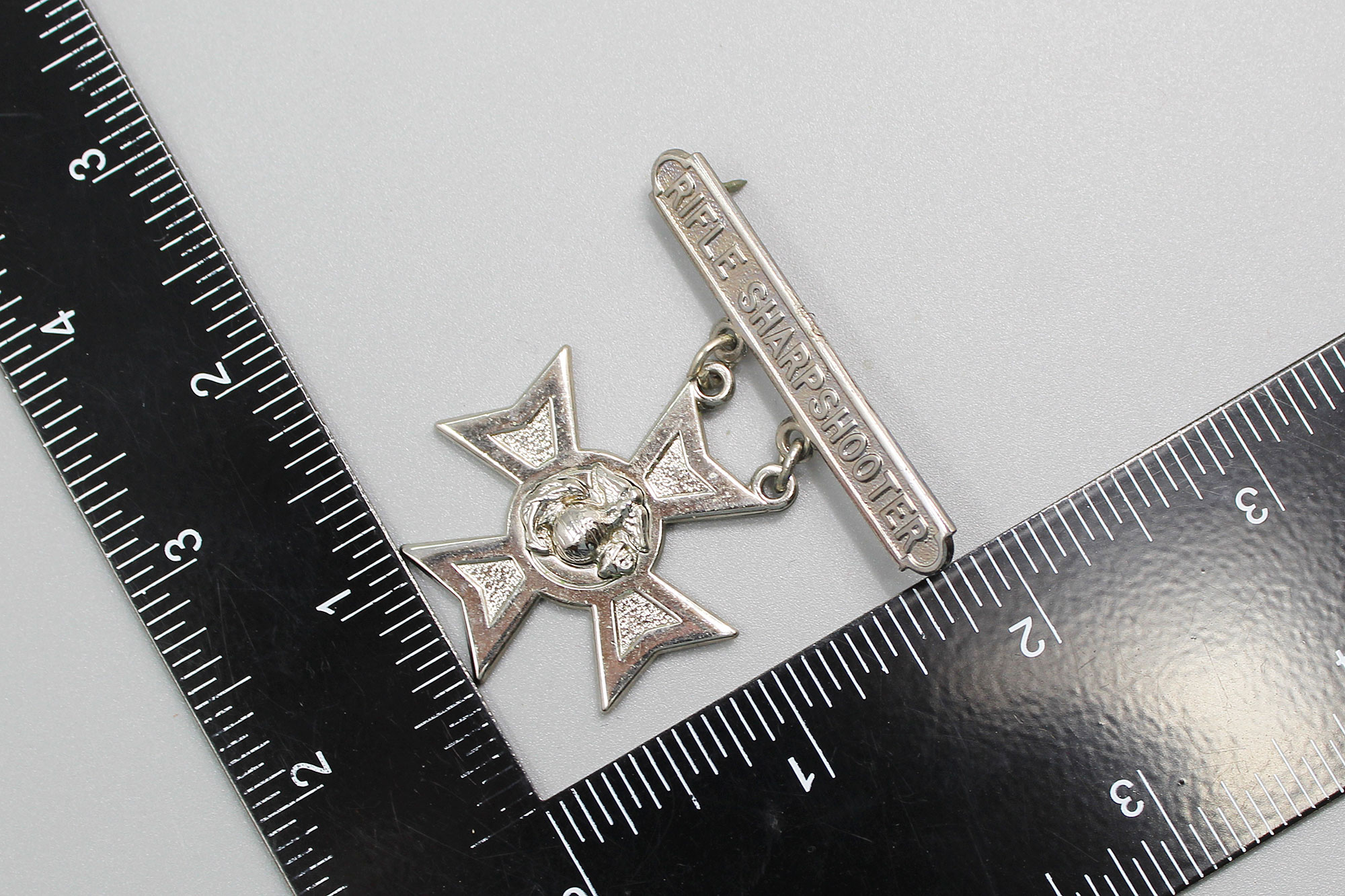 USMC Rifle Sharpshooter Qualification Badge . FLU3575 - Time Traveler ...