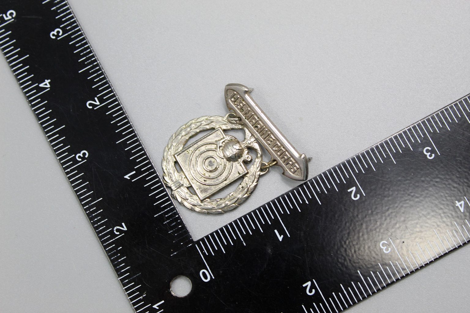 USMC M1937 Marksman Qualification Badge . FLU3581 - Time Traveler Militaria