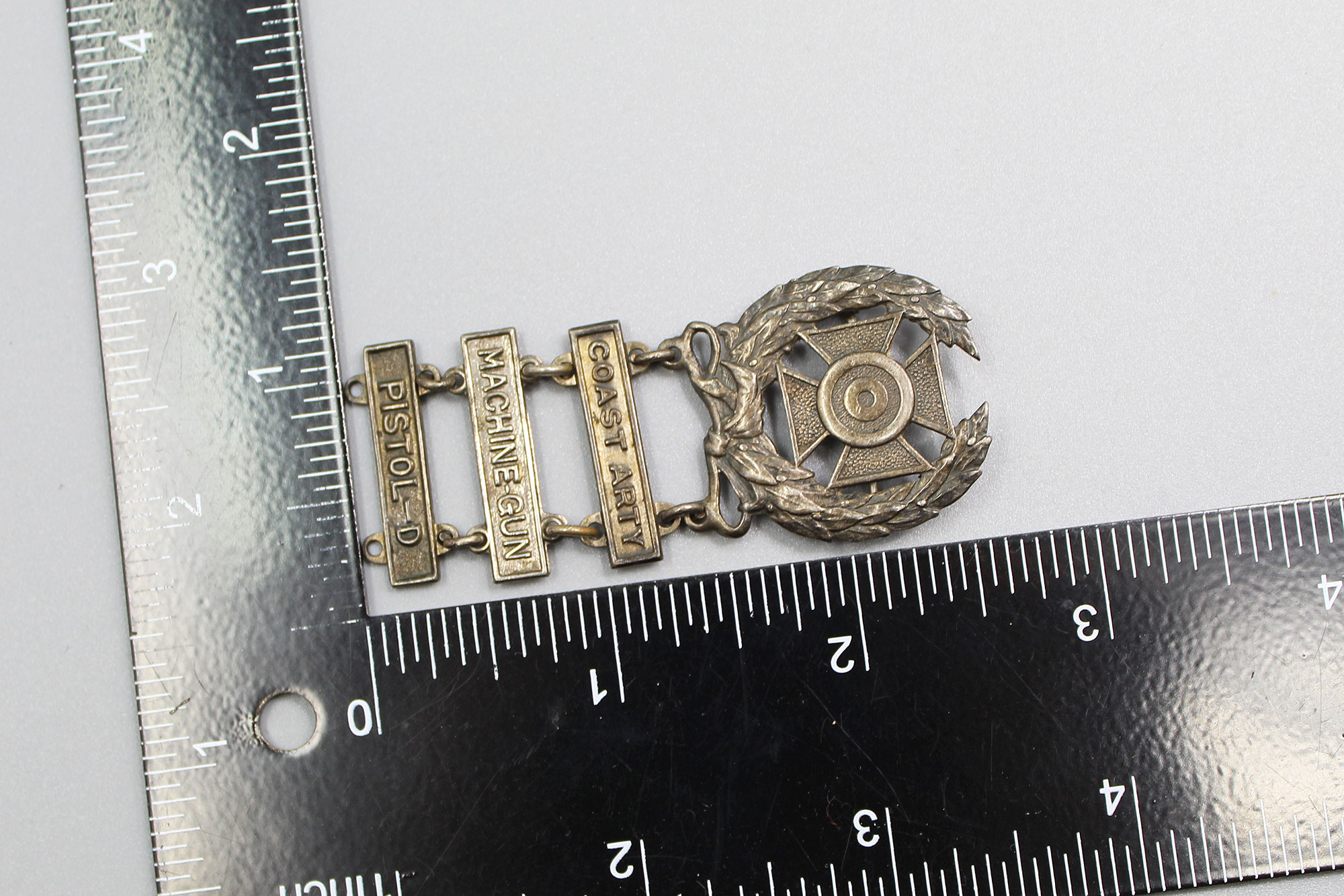 US Army Expert Qualification Badge w/3 Bars – Sterling . FLU3590 - Time ...