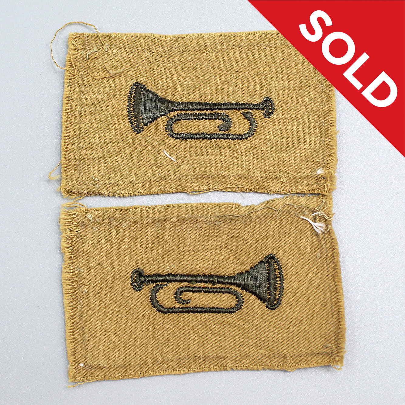 USMC Trumpeter Rank Cloth Insignia - Time Traveler Militaria