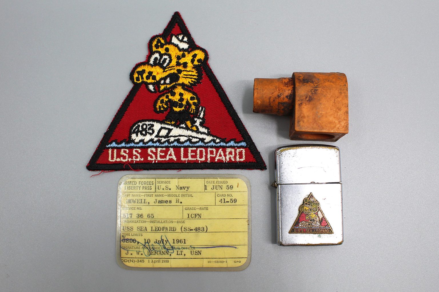 USS Sea Leopard (SS-483) Navy Grouping - Submarine . FLU880 - Time ...