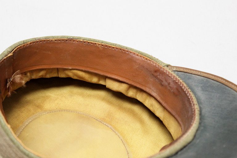 US Army Officer Visor Cap WW2 - 7 1/8 . HU410 - Time Traveler Militaria