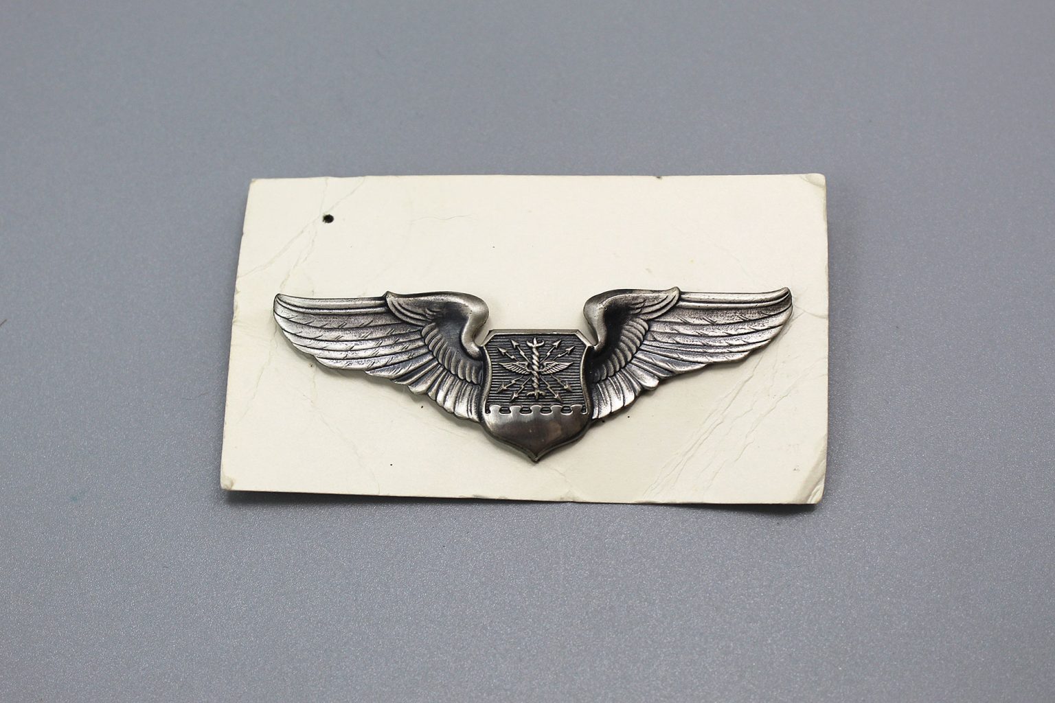 USAF Navigator Wings on Card - 72 Antaya 1/20 SF . W210 - Time Traveler ...