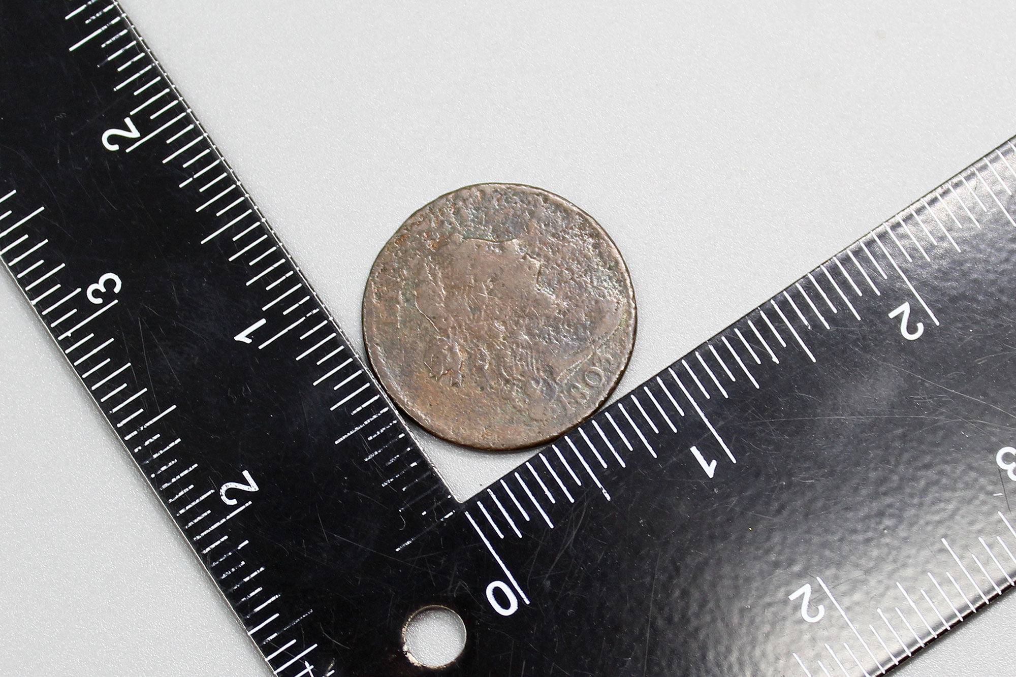 1803 US Draped Bust Large Cent . COIN322 - Time Traveler Militaria