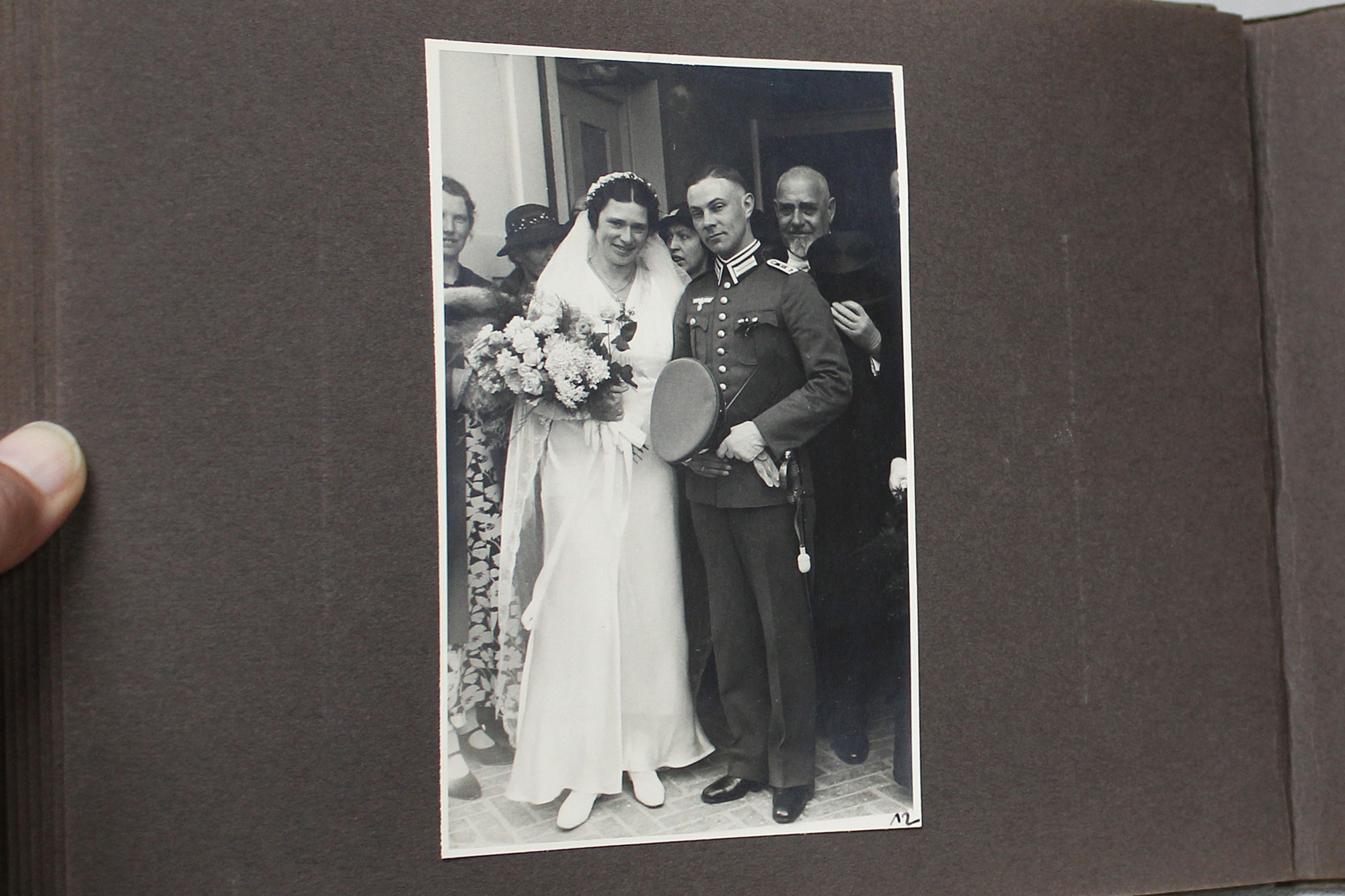 WW2 German Army NCO Wedding Album . GD711 - Time Traveler Militaria