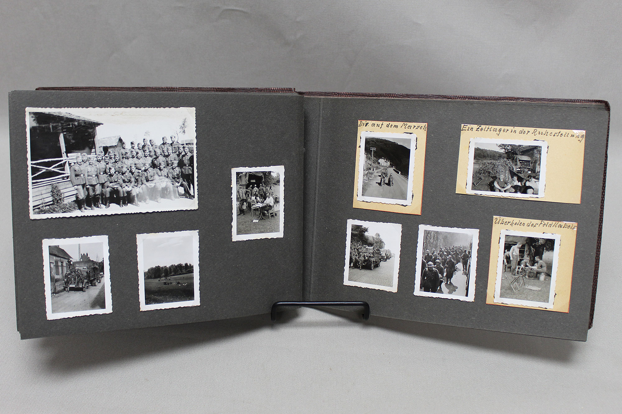 WW2 German Army Photo Album - 150+ pics . GD764 - Time Traveler Militaria