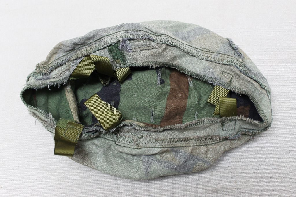 US Army Woodland Camo Helmet Cover - PSAGT X-Sm/Sm . HU1121 - Time ...