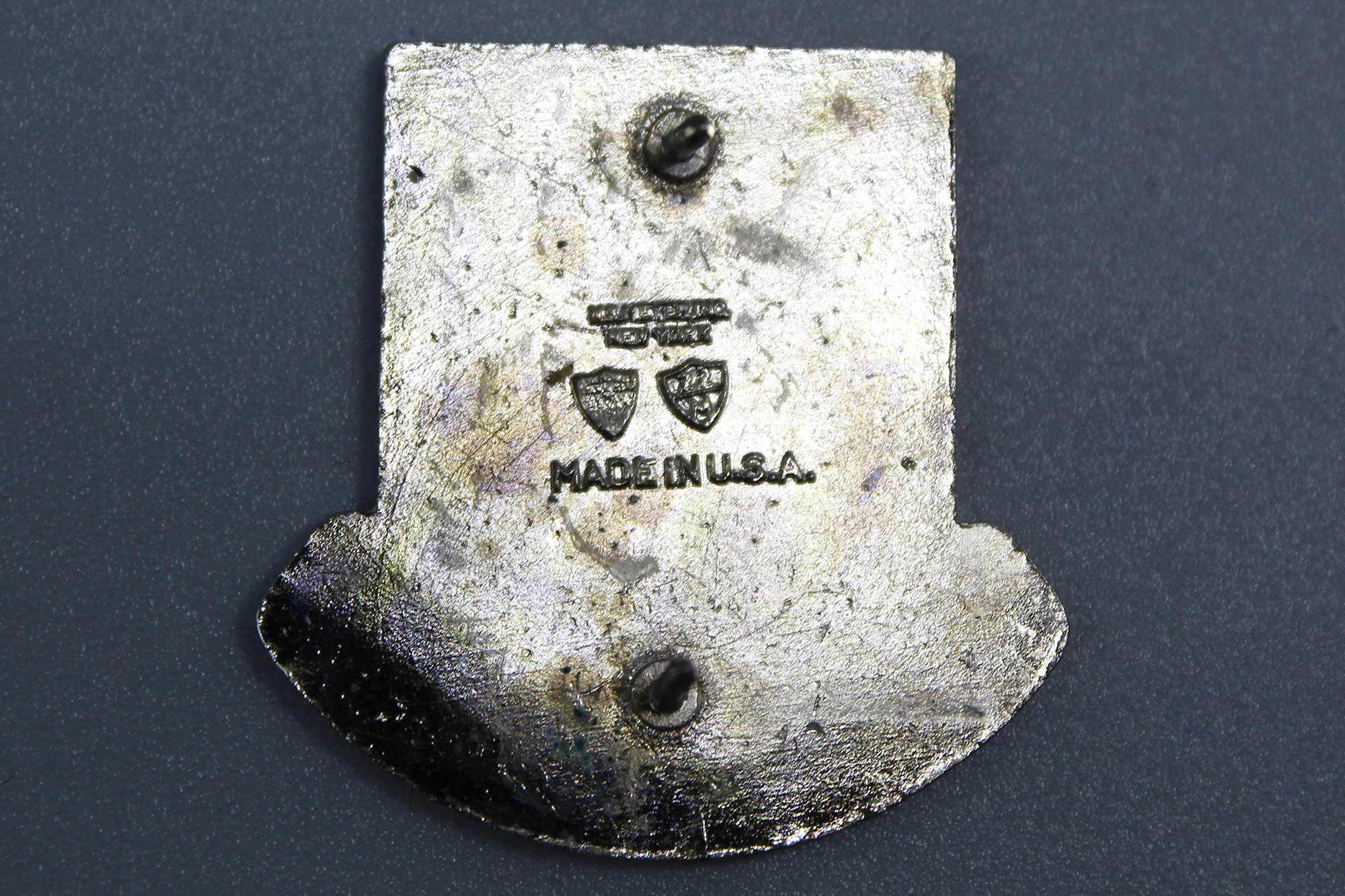 US DI Pair on Meyer Insignia Card . DIS203 - Time Traveler Militaria