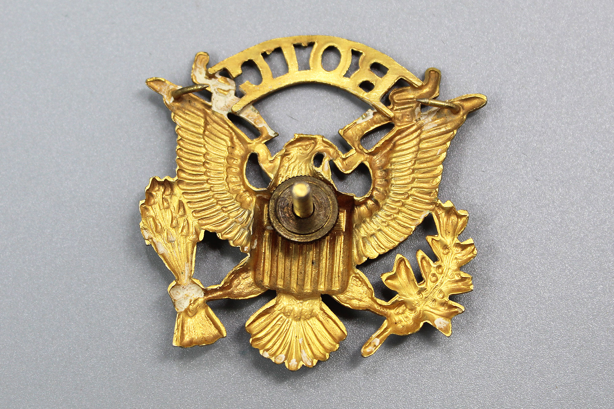 US ROTC Visor Cap Eagle . FLU3640 - Time Traveler Militaria