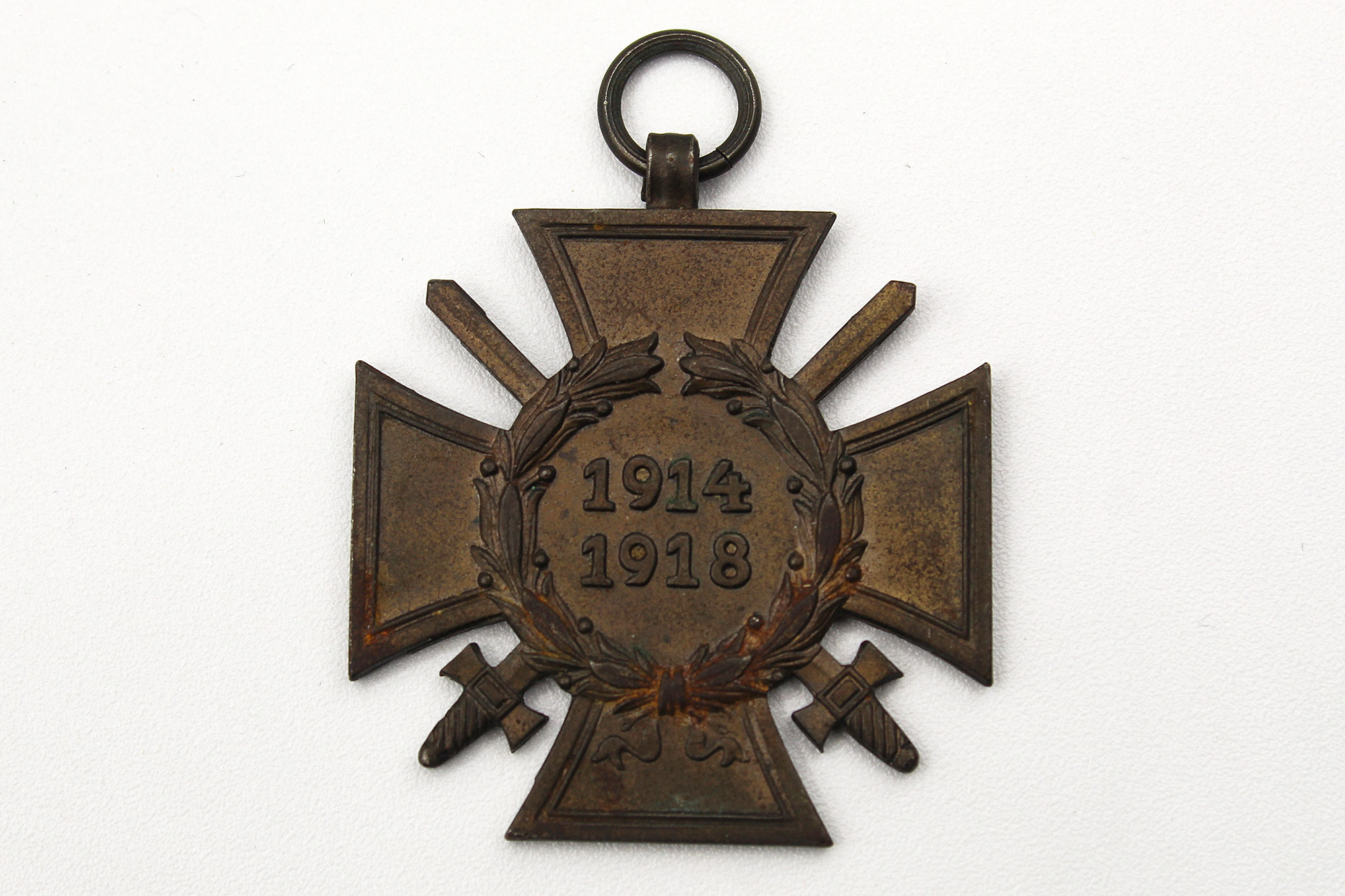 WW2 German Hindenburg Cross w/Swords (No Ribbon) . GO5013 - Time ...