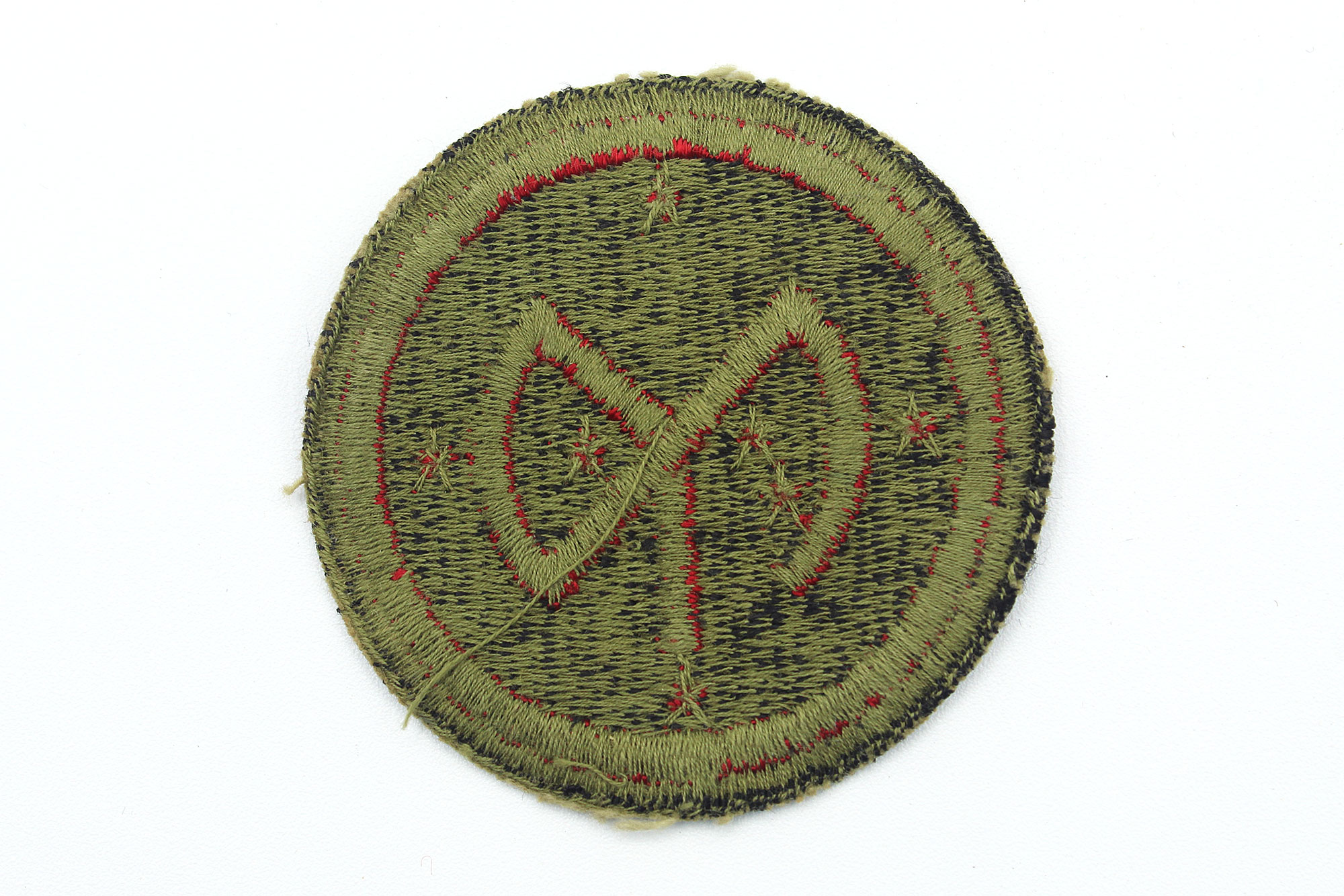 US 27th Infantry Divison Patch - WW2 Greenback . USP1098 - Time ...