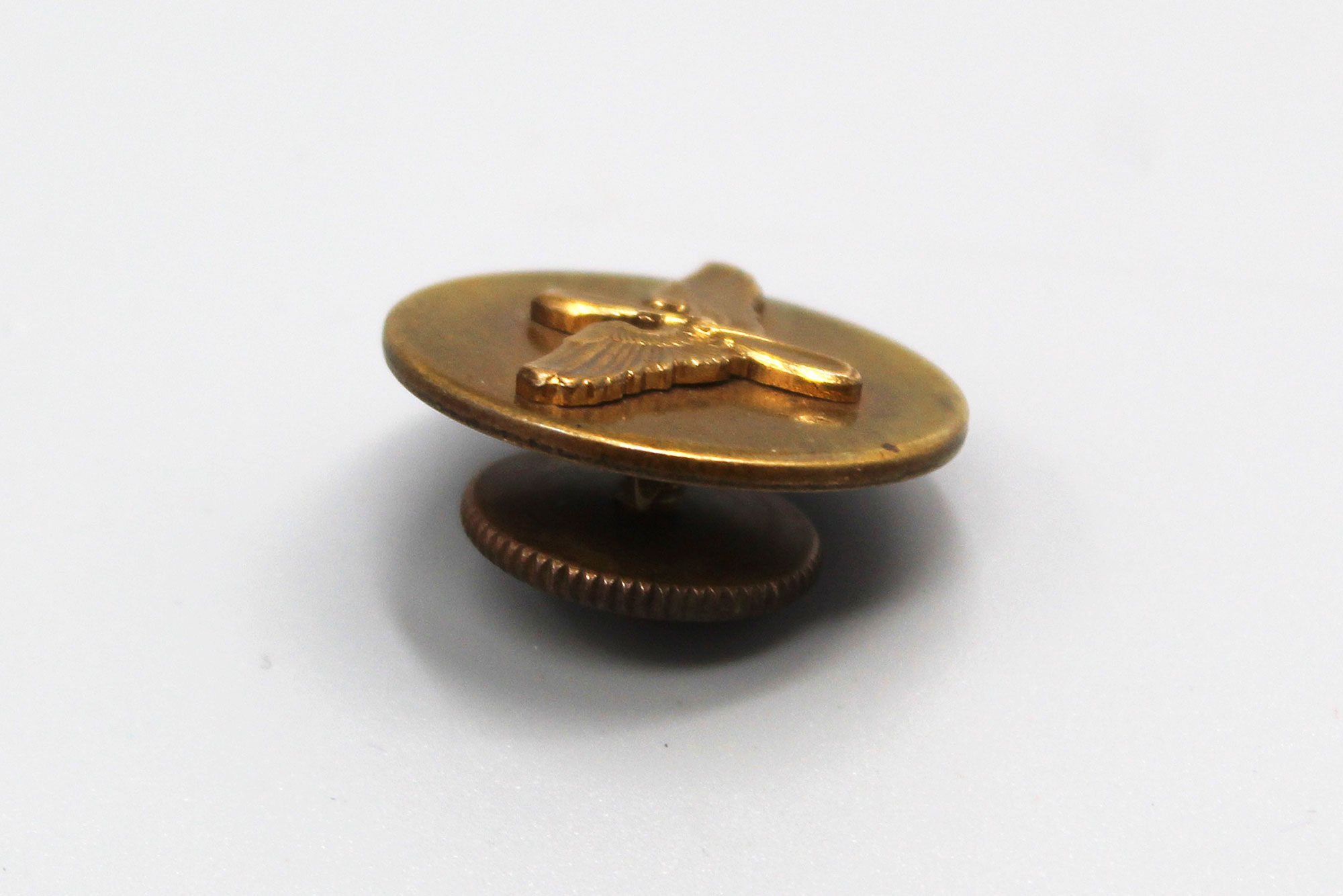 US WW2 AAF Enlisted Collar Disk . FLU3651 - Time Traveler Militaria