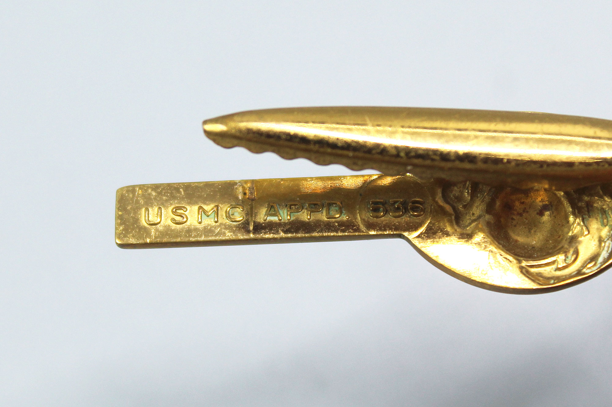 USMC Tie Clip . FLU3653 - Time Traveler Militaria