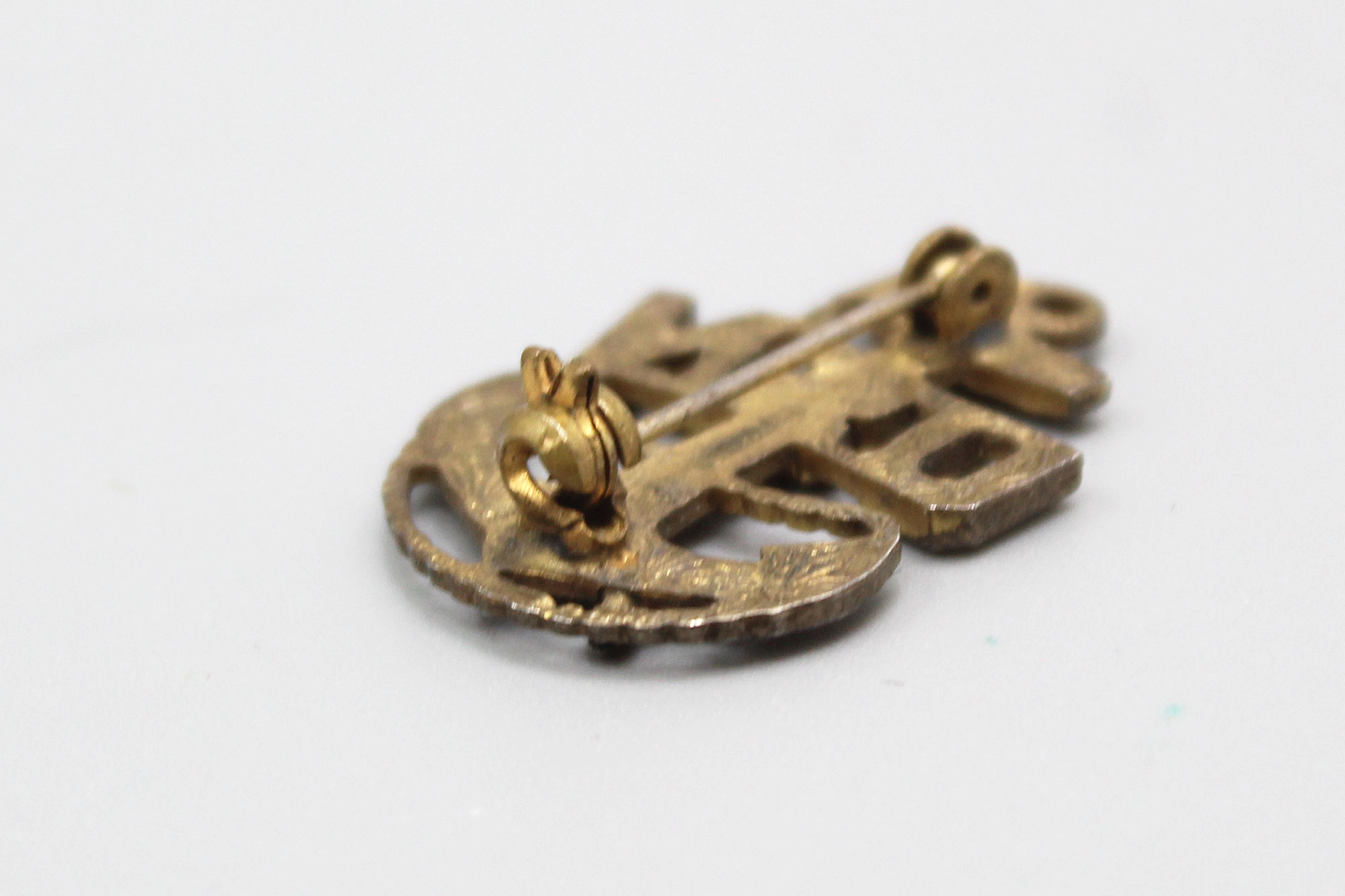 WW2 USN CPO Small Pin - Sterling . FLU3654 - Time Traveler Militaria