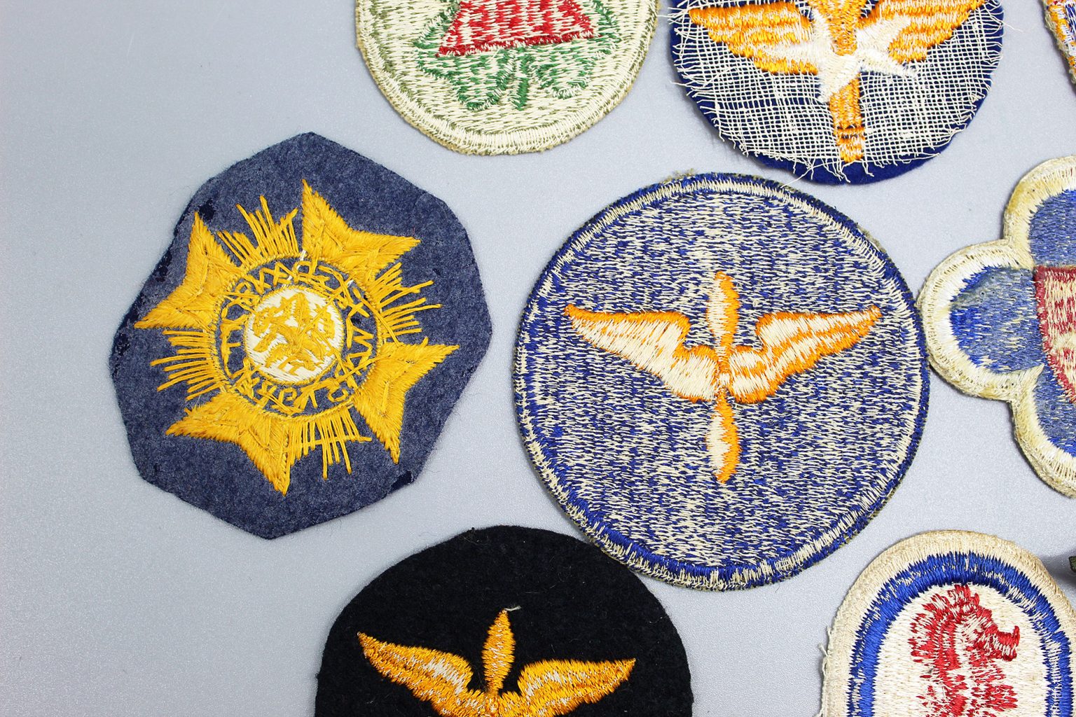 US Group of Patches . USP1201 - Time Traveler Militaria