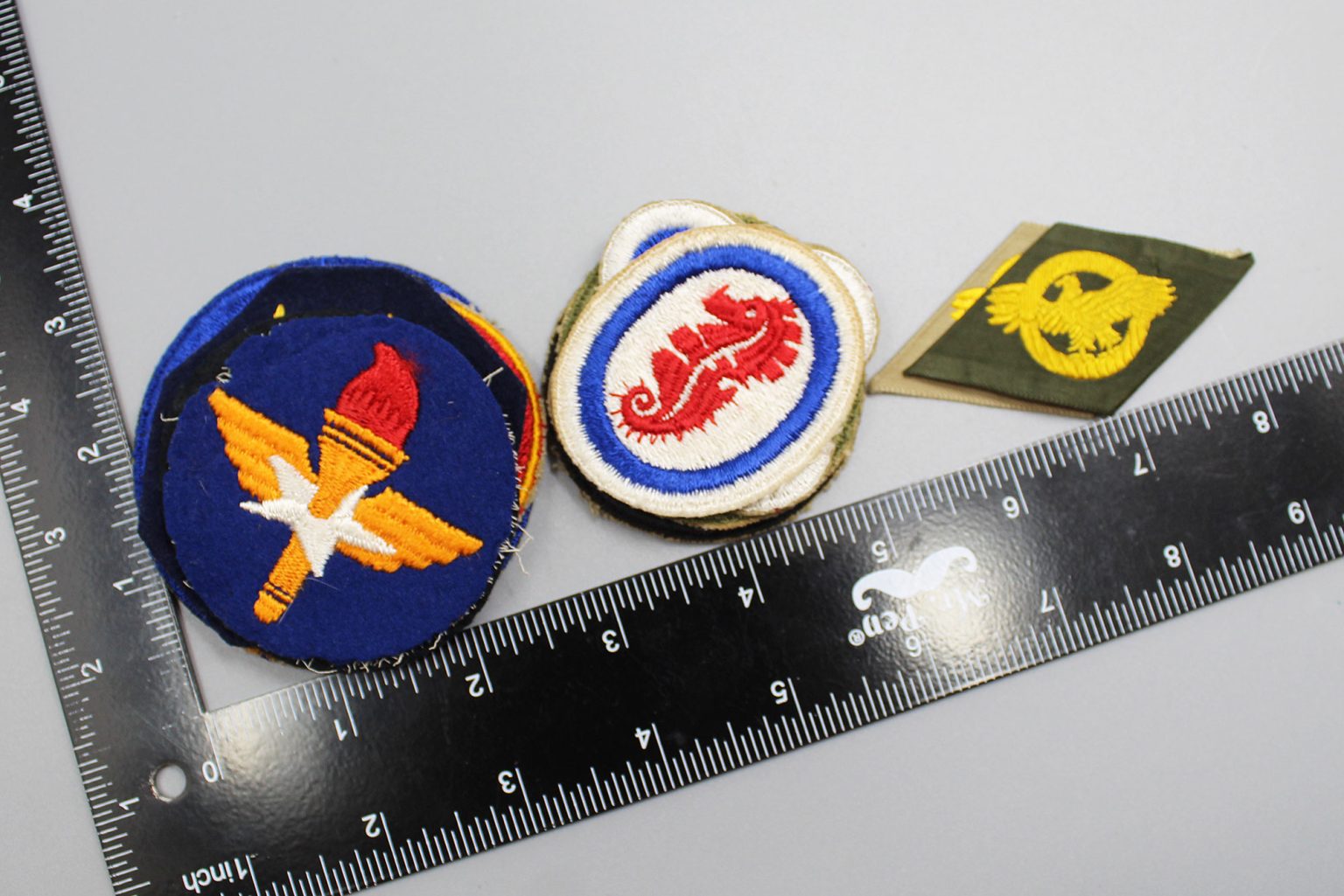 US Group of Patches . USP1201 - Time Traveler Militaria