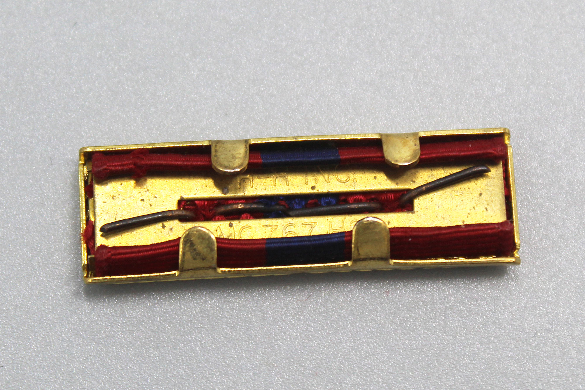 US Single Ribbon Bar with 2 stars . YMU4686 - Time Traveler Militaria