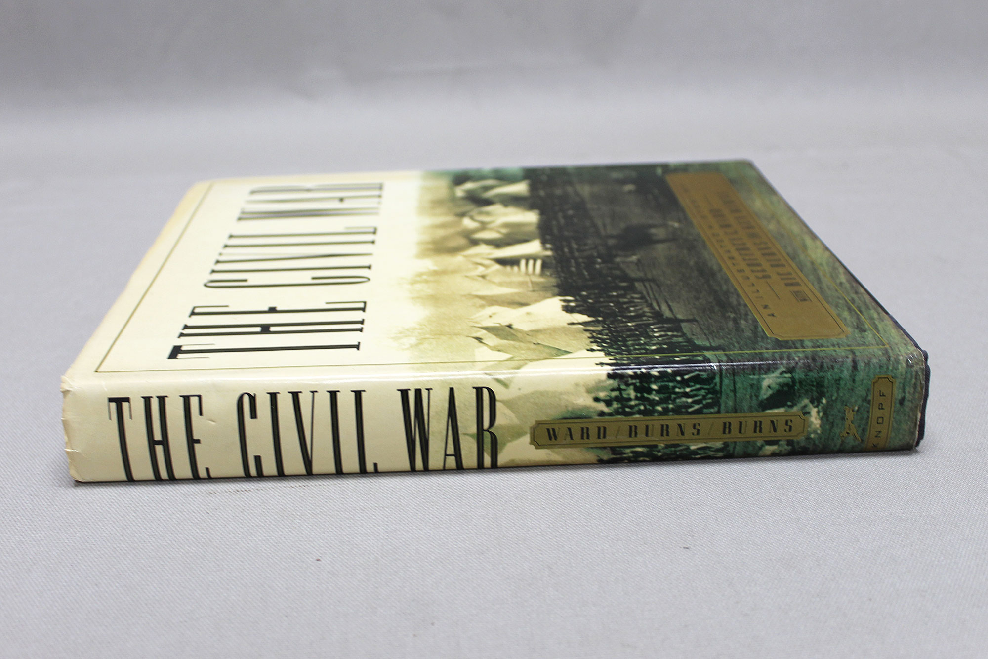 The Civil War Book by Geoffrey Ward . BOOK121 - Time Traveler Militaria