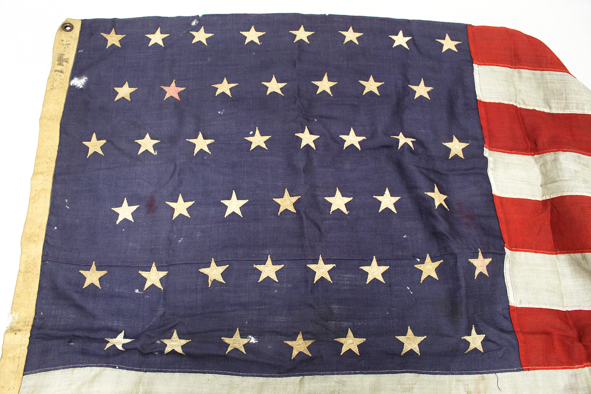 American Vintage 45 Star Flag 4ftx6ft - (1896-1908) . FLU3606 - Time ...