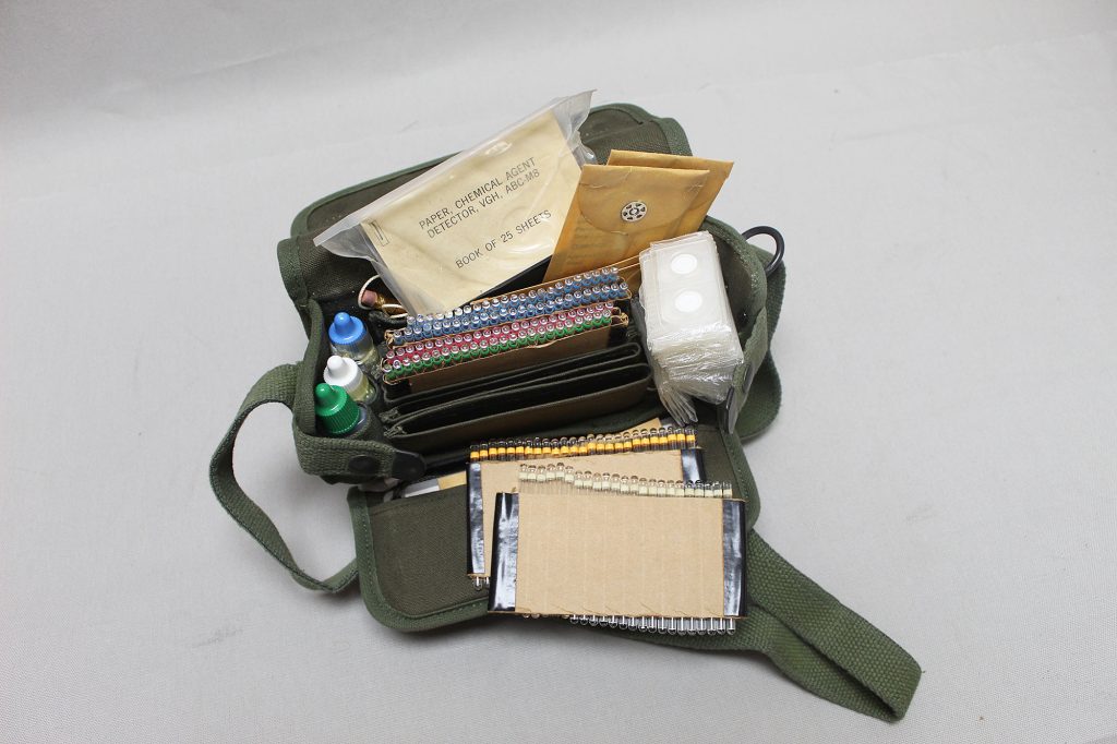 US Army Chemical Agent Detection Kit ABC-M18A2 w/Contents - VN ...