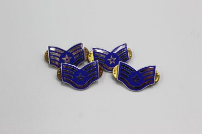 USAF Tech Sergeant Group of 4 Insignia . FLU3679 - Time Traveler Militaria