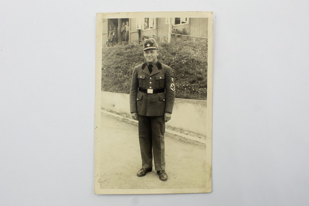 WW2 German RAD Soldier Postcard . GD660 - Time Traveler Militaria