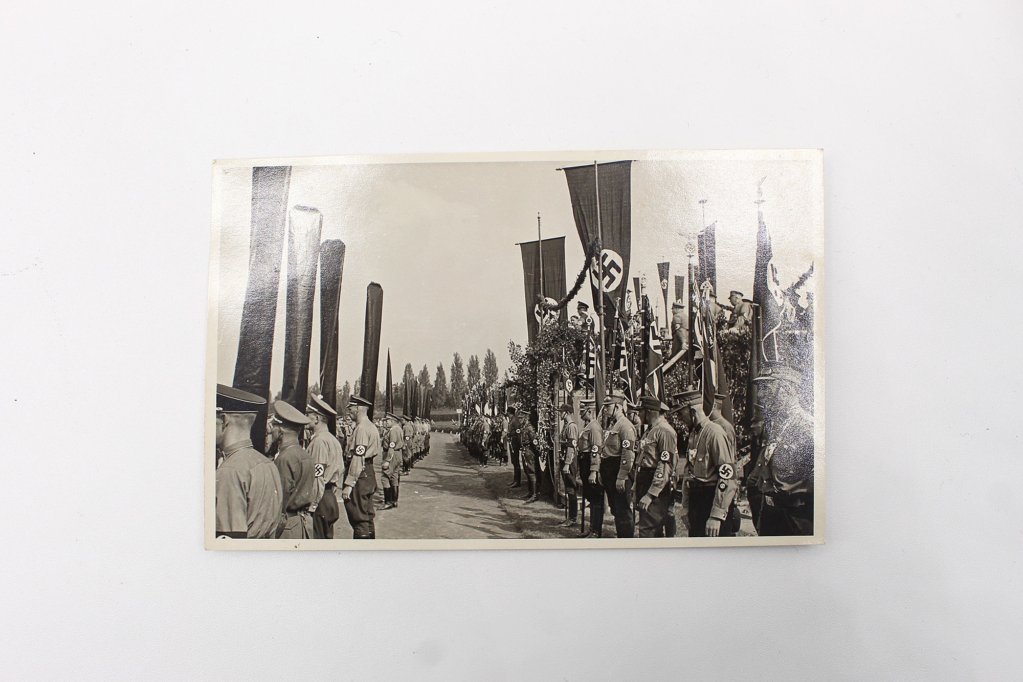 WW2 German NSKK Troops Postcard . GD929 - Time Traveler Militaria