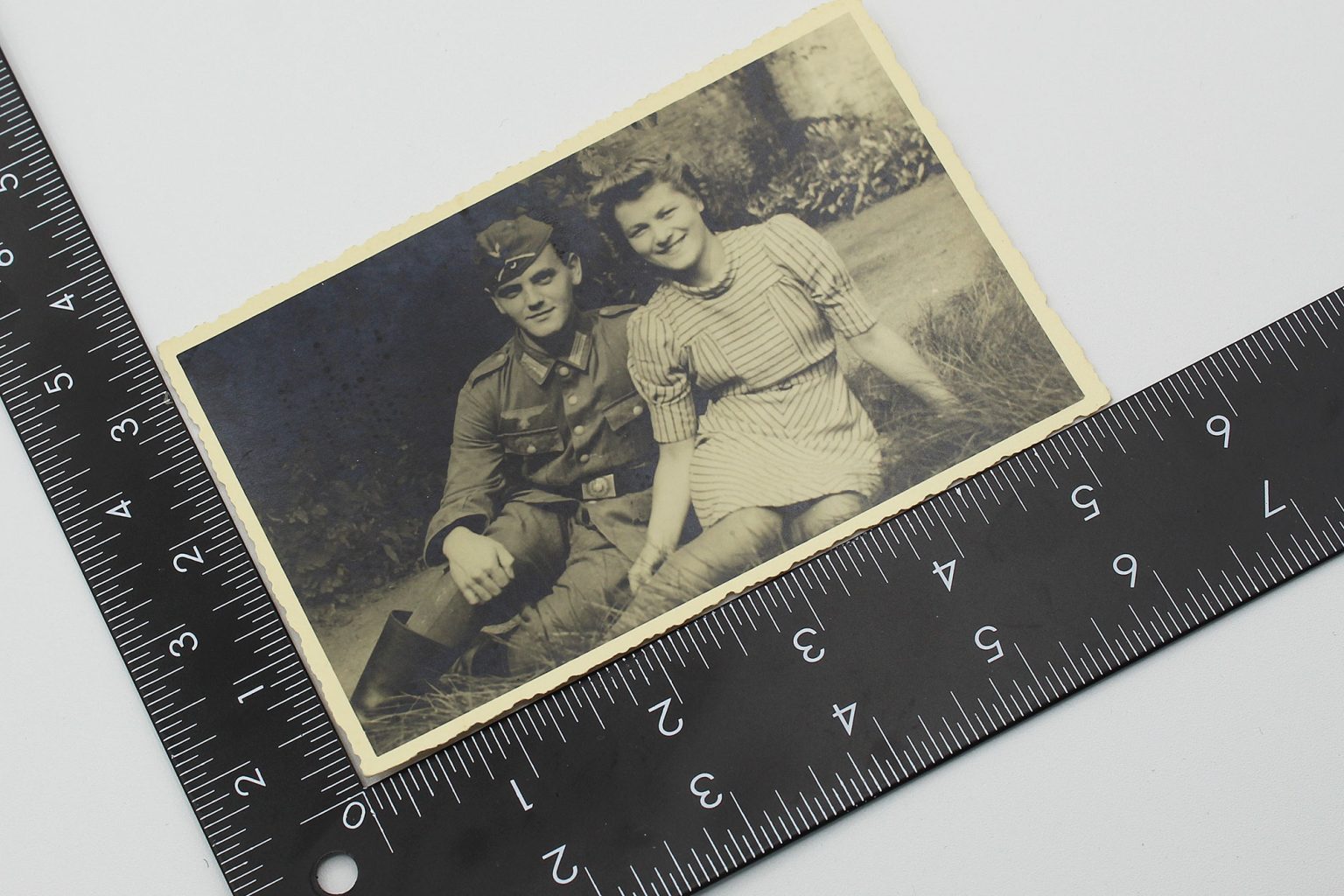 WW2 German Army Soldier Picture Postcard . GD935 - Time Traveler Militaria