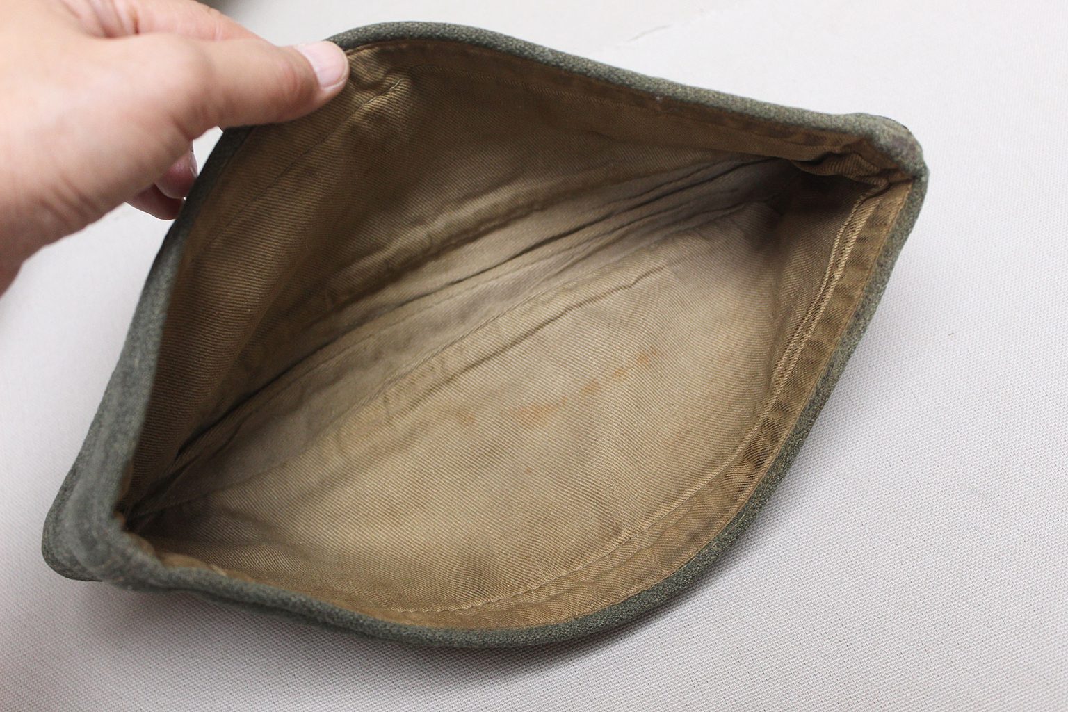 WW2 German Army EM/NCO Side Cap . HG1281cxa - Time Traveler Militaria