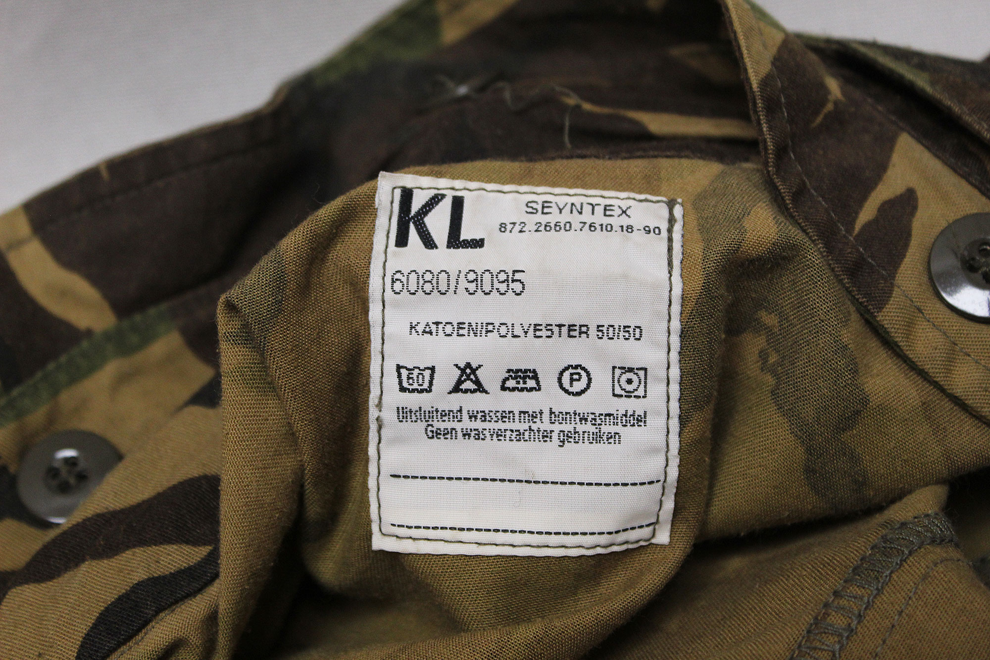 Dutch Camo Jacket . HM401 - Time Traveler Militaria
