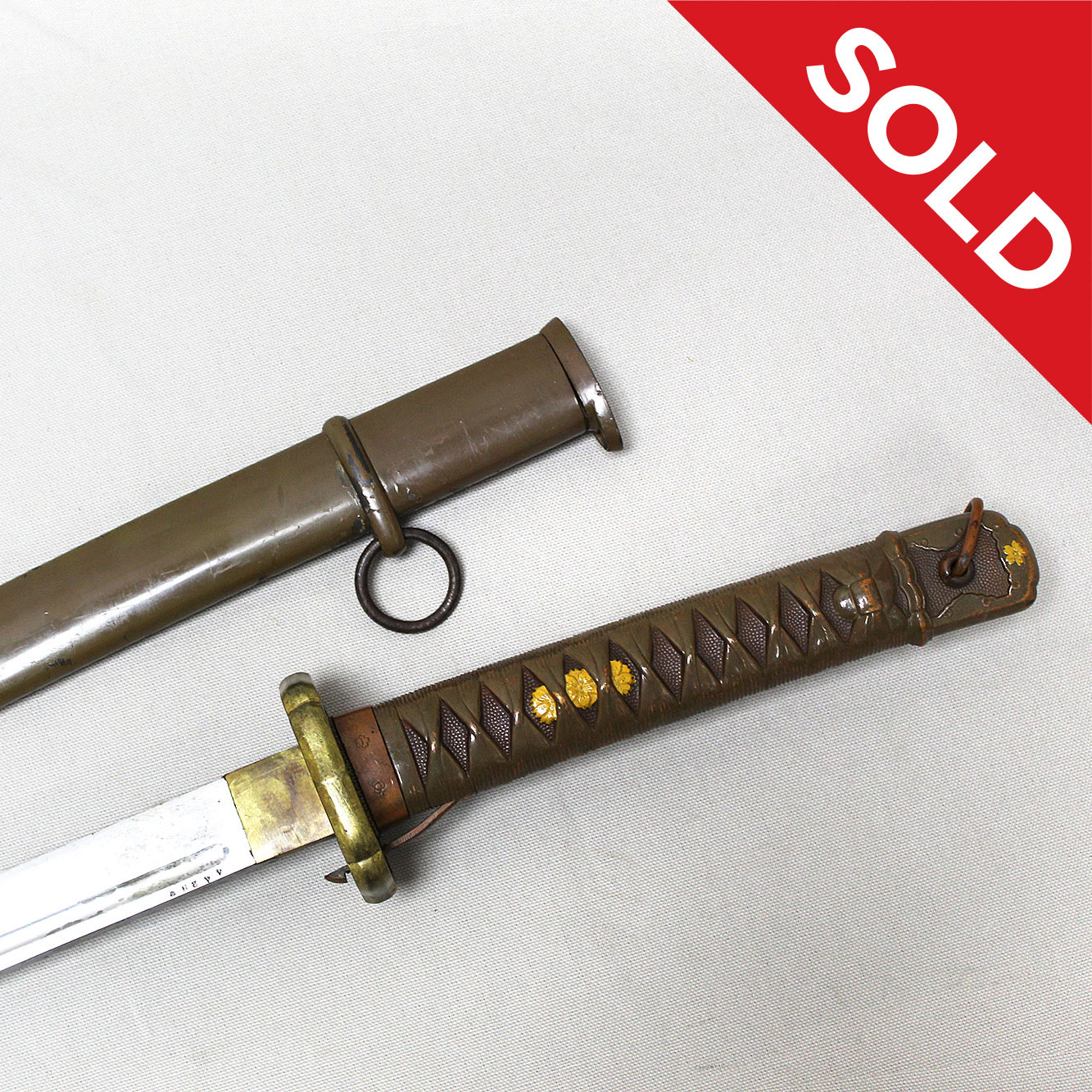 ww2 japanese nco sword - Time Traveler Militaria