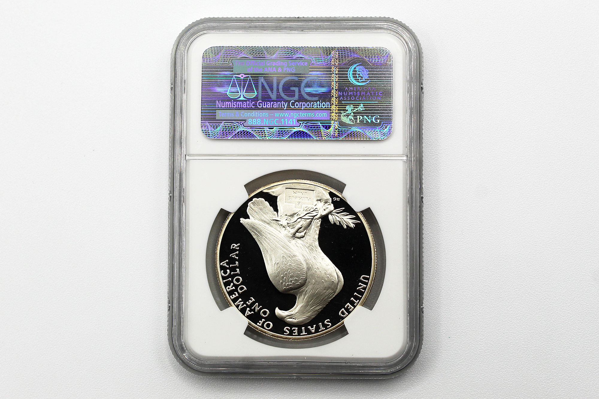 1984-S Olympics Silver Coin PF69 - NGC . COIN375 - Time Traveler Militaria