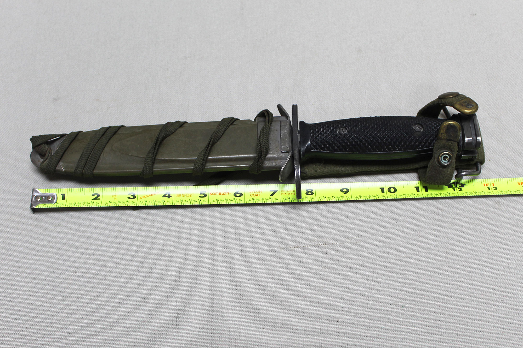 US Army M7 Bayonet - BOC . DWU1031 - Time Traveler Militaria