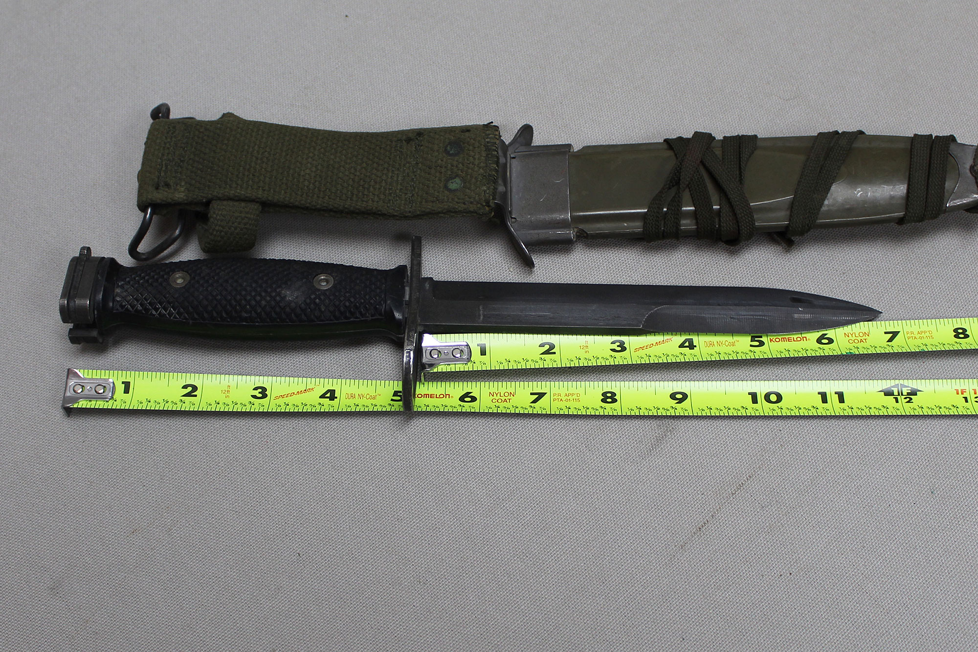 US Army M7 Bayonet - BOC . DWU1031 - Time Traveler Militaria
