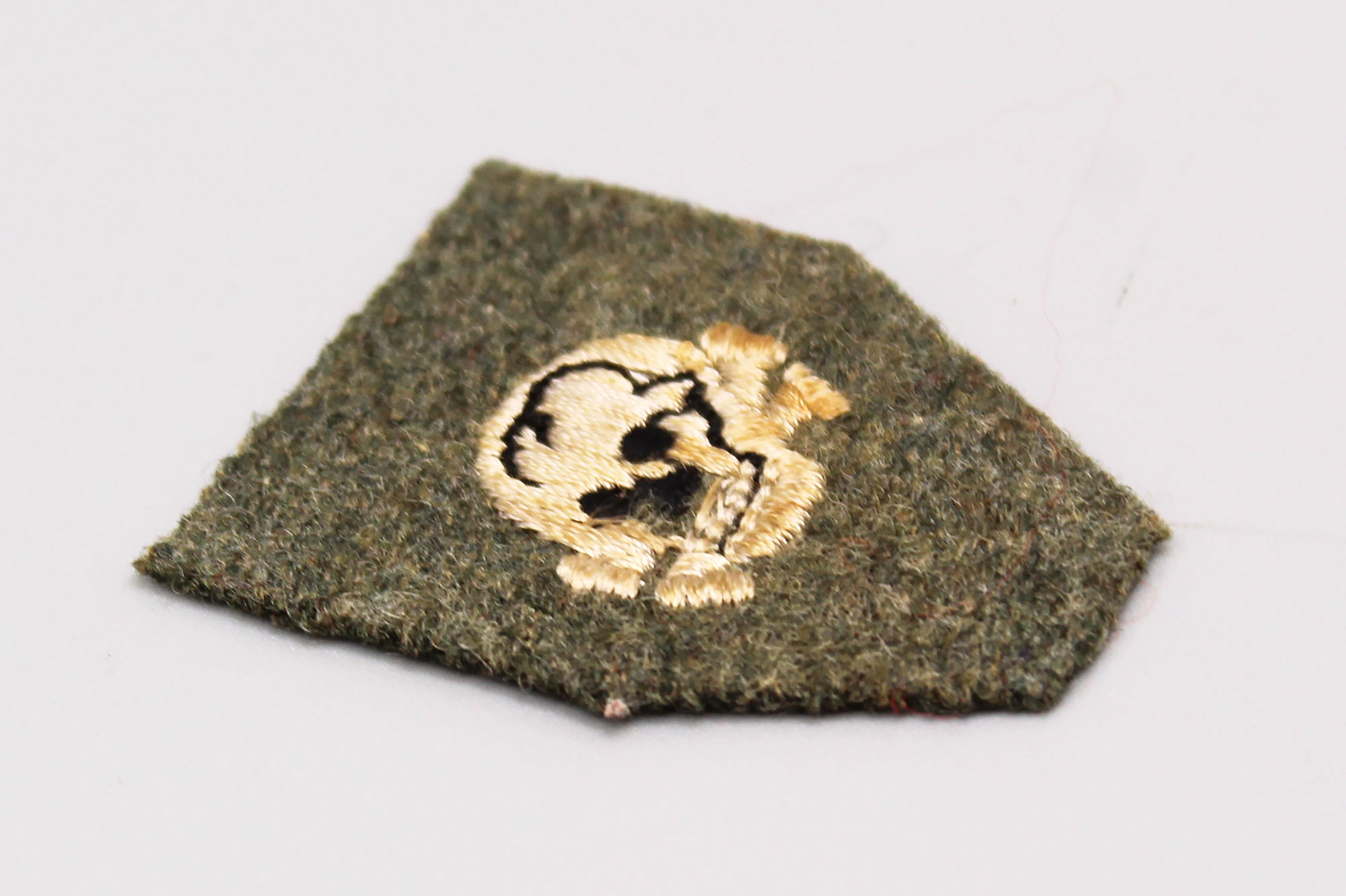 WW2 German Waffen SS Panzer Skull Insignia . EFL6154cxa - Time Traveler ...