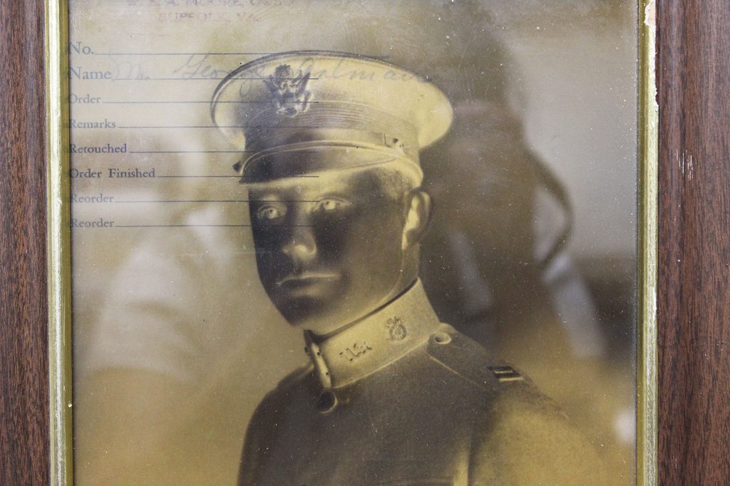 WW1 US Army Officer Negative Framed Photo . FLU1399 - Time Traveler ...