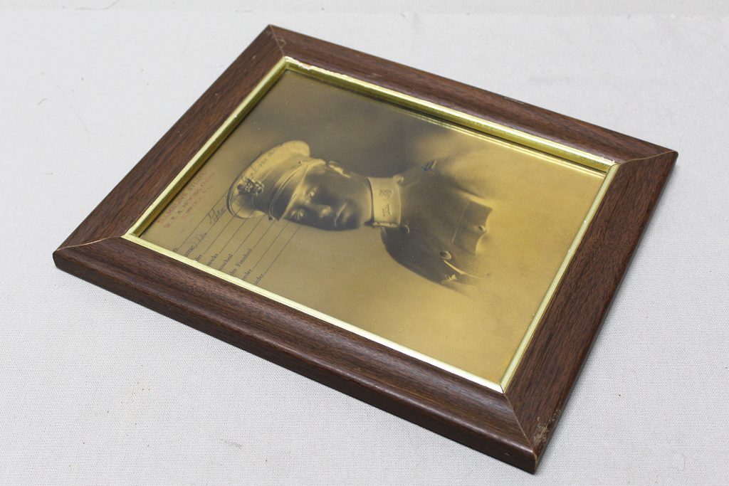 WW1 US Army Officer Negative Framed Photo . FLU1399 - Time Traveler ...