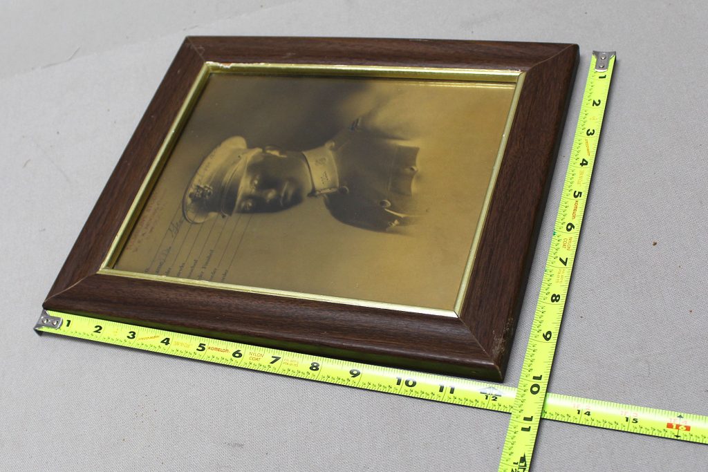 WW1 US Army Officer Negative Framed Photo . FLU1399 - Time Traveler ...