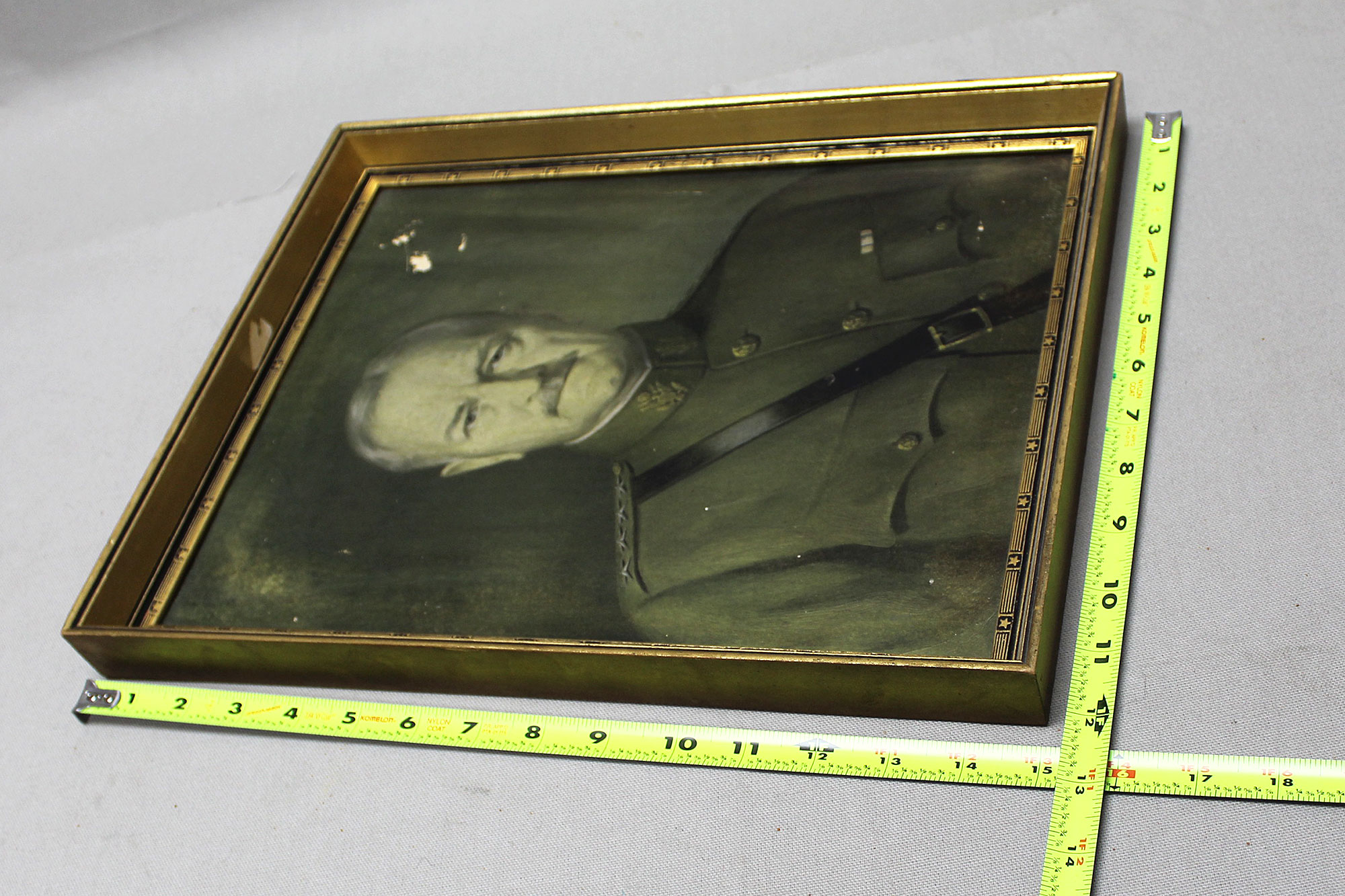 US General Pershing Framed Portrait Print 1938 . FLU3698 - Time ...
