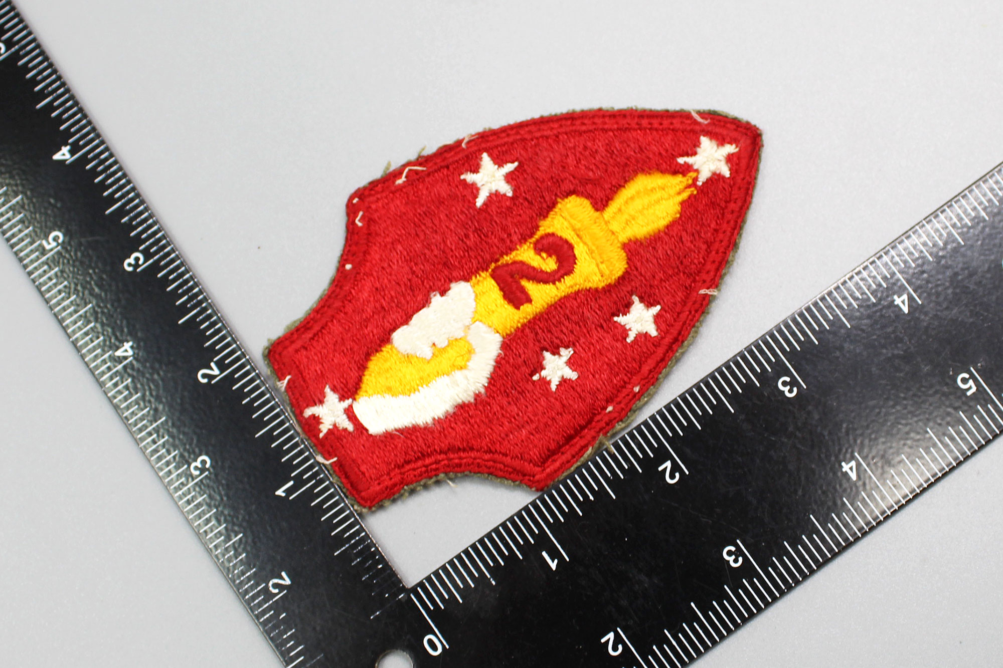 USMC 2nd Division Patch . USP1221 - Time Traveler Militaria