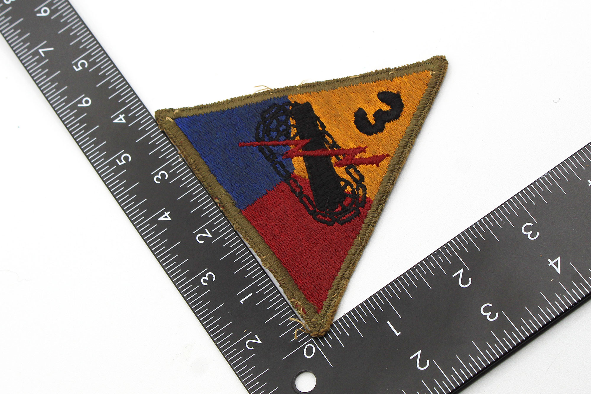 US Army 3rd Armored Division Patch - GB . USP1222 - Time Traveler Militaria