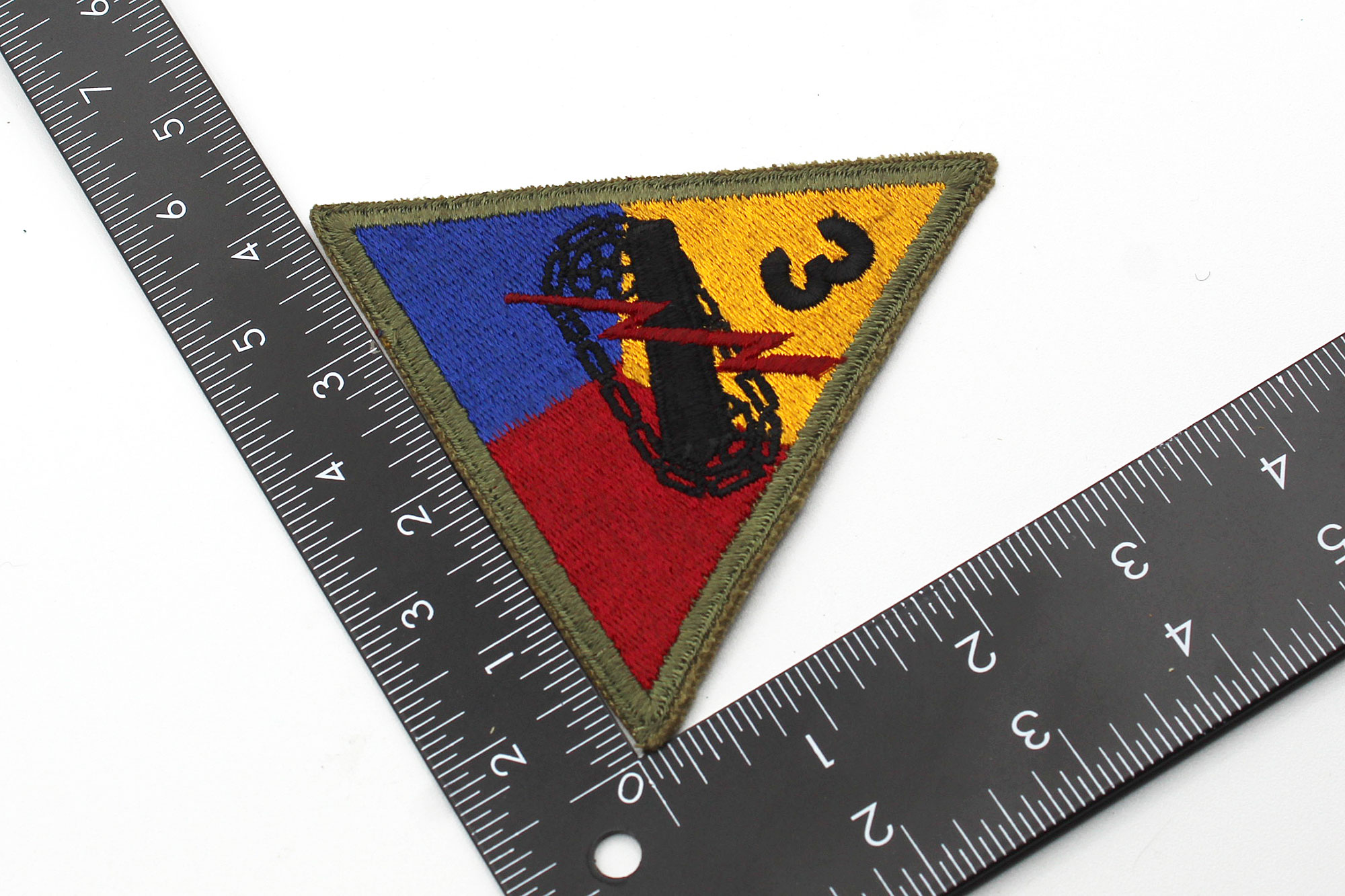 US Army 3rd Armored Division Patch - GB . USP1224 - Time Traveler Militaria