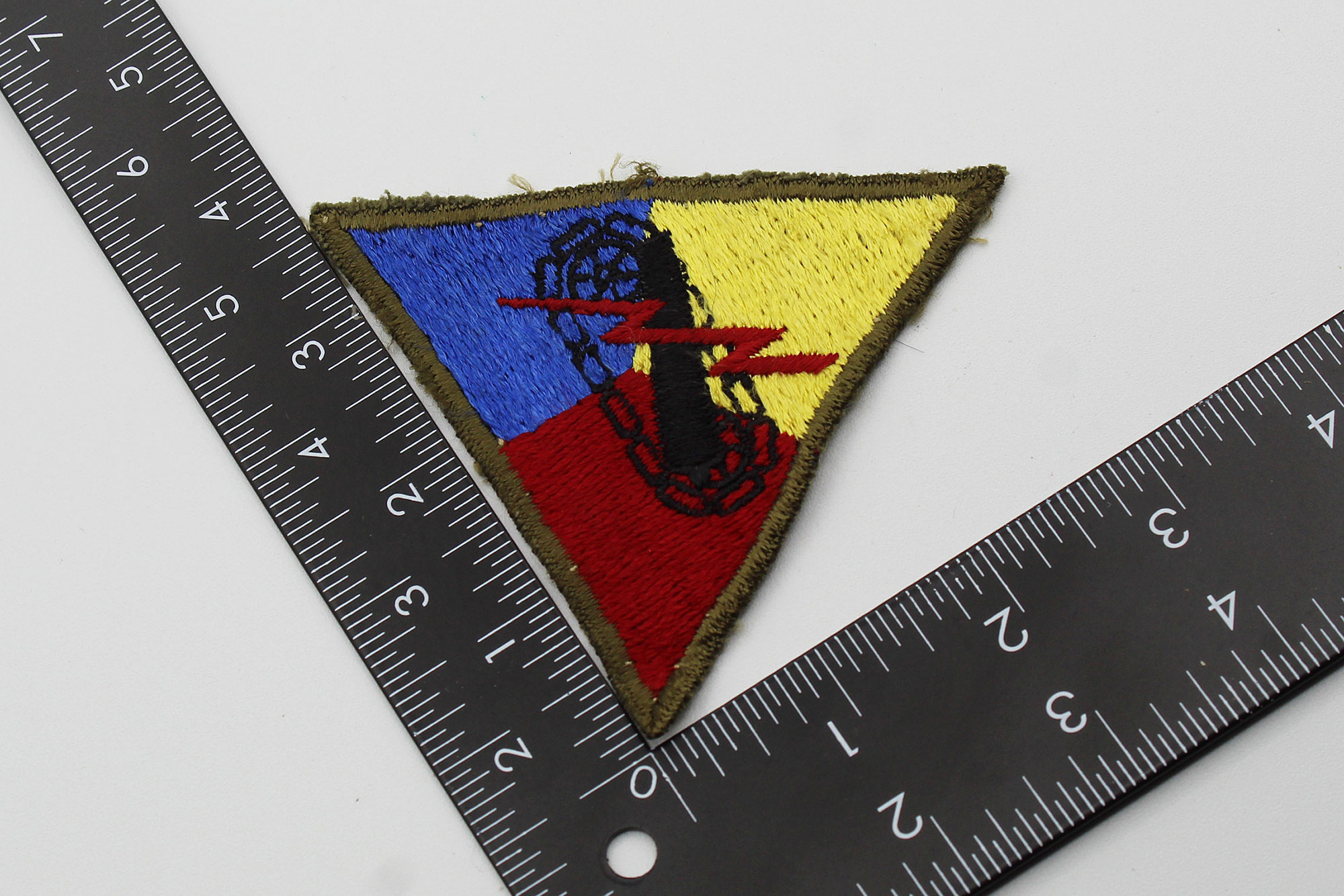 US Army Armored Forces Patch . USP1233 - Time Traveler Militaria
