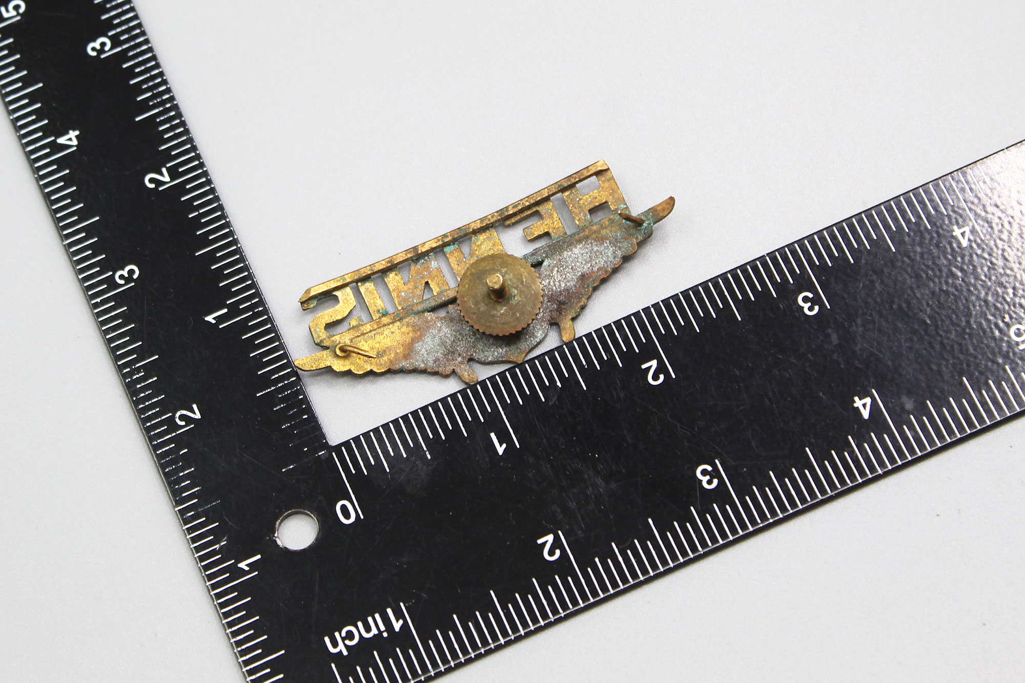 US Air Service Instructor Wings - Cap Badge Screw Post - 1920s . W232 ...