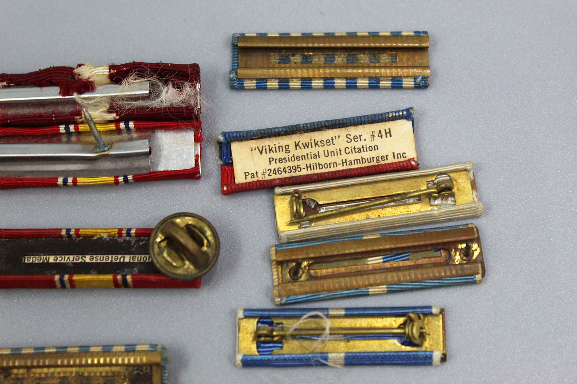 US Group of Ribbon Bars - Korea-Vietnam . YMU4709 - Time Traveler Militaria