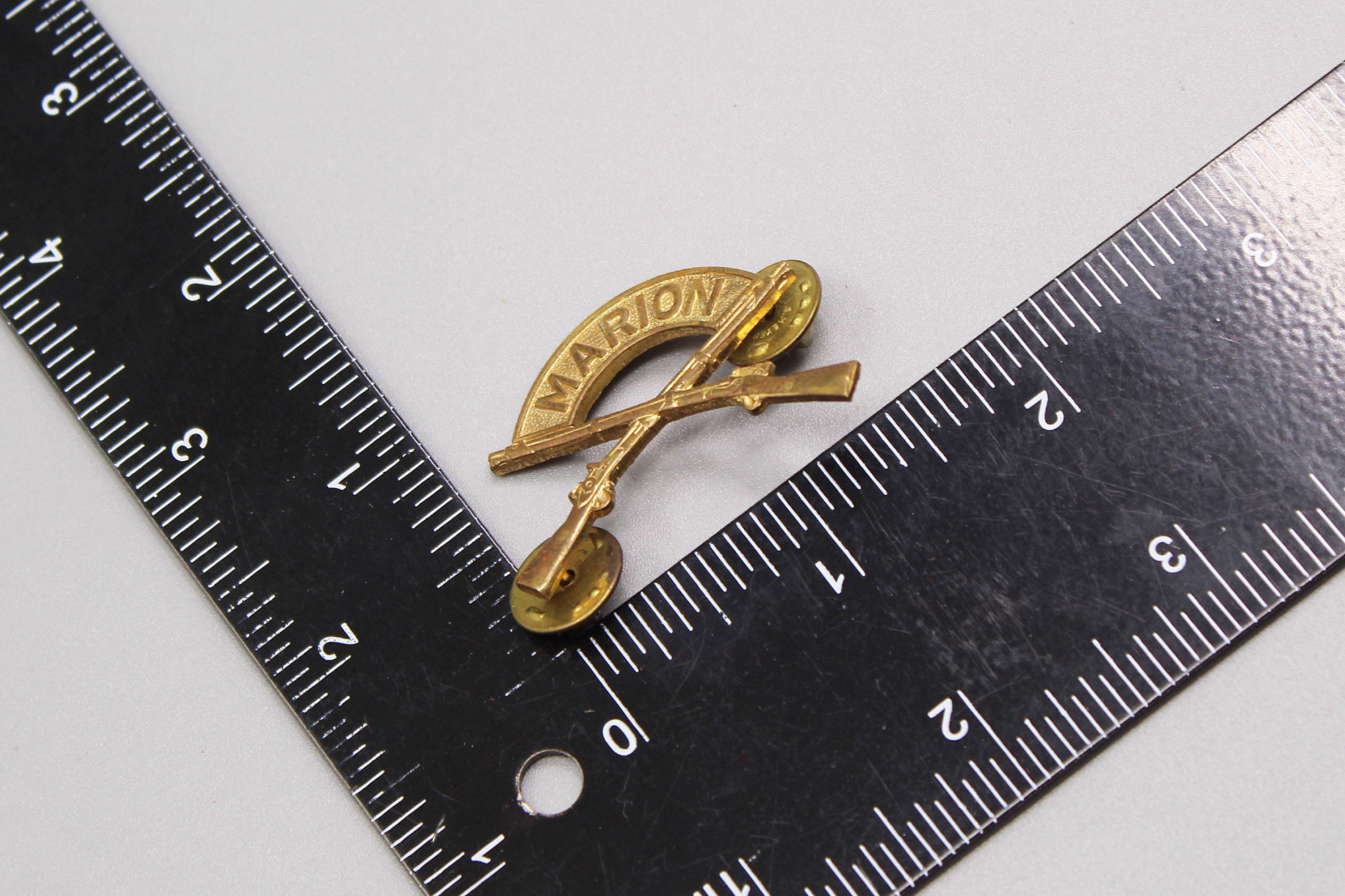 US Marion Cross Rifles Insignia . FLU3722 - Time Traveler Militaria