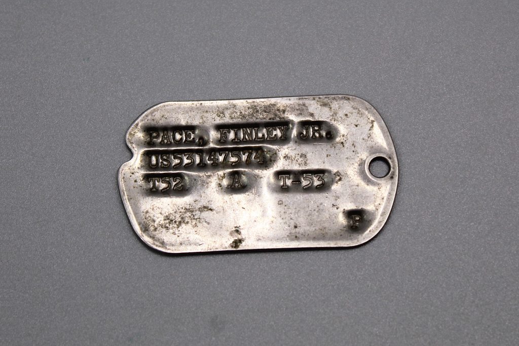 US Single Notched Dog Tag - T52 T-53 . FLU3731 - Time Traveler Militaria