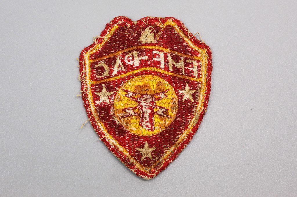USMC WW2 FMF-PAC Patch . USP1237 - Time Traveler Militaria